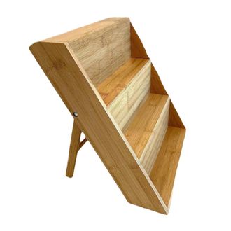 Generic Gew&uuml;rzst&auml;nder mit 3 Ebenen, aus Holz, platzsparendes und multifunktionales K&uuml;chenregal f&uuml;r Gew&uuml;rze, Parfums, Sammler, Nahrungserg&auml;nzungsmittel, Kosmet