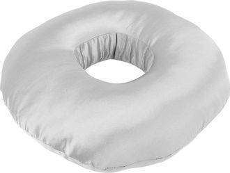 Brrnoo Seidiges Satin-Ohrkissen, Donut-Kissen, Ohrenschutz-Kissen, Seitenschl&auml;fer-Ohrkissen f&uuml;r Seitenschl&auml;fer mit Ohrst&ouml;psel und Kopfh&ouml;rer, Ohrschutz-Kissen