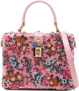Dolce & Gabbana Femme, Sacs, Rose, Taille: ONE Size Box Handbag