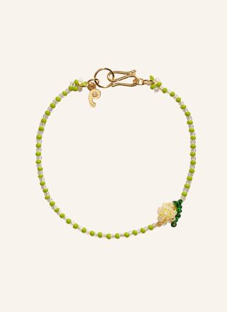 Pura Utz Pura Utz Armb&auml;nder Mini Striped Lemon Bracelet 17cm By Glambou gold