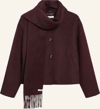Comma Comma Kastenjacke rot