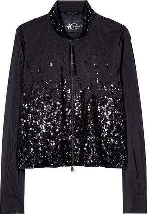 Luisa Cerano Damen Blouson aus Polyester Blouson mit Stehkragen