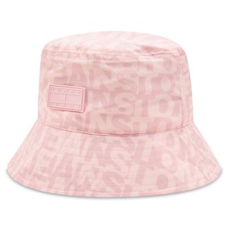 Tommy Jeans Hut Tommy Jeans Logomania AW0AW14599 Rosa