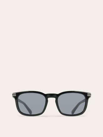 Ferragamo Herren Quadratische Sonnenbrillen Schwarz