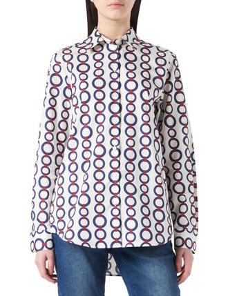 Seidensticker Damen 132894-02 Bluse, Weiß, 36