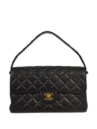 Chanel sac à main Double Sided Classic Flap (1997) - Noir