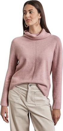 Street One A302786 Pull à col roulé, Petal Rose Mel, 44 Femme