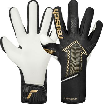 Reusch Fastgrip Gold griffige und atmungsaktive Torwarthandschuhe Fußballhandschuhe für Erwachsene für Männer und Frauen geeignet für alle Wetterbedingungen 