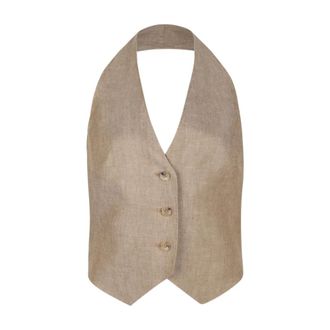 Max Mara Sauro Weste - - Suits - Damen - Braun - XS