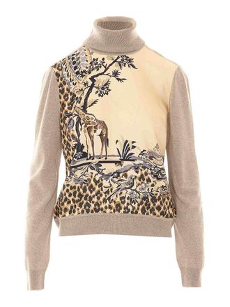 Etro Pull Col Rond - Beige