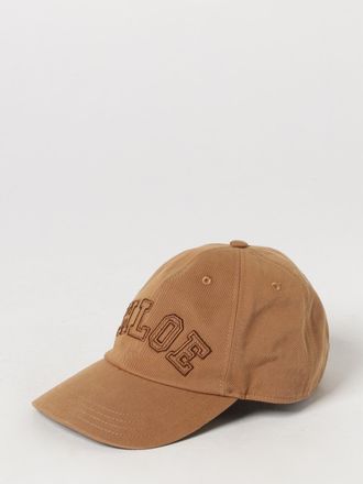 Chlo&eacute; Casquette de baseball en twill de coton &agrave; logo brod&eacute;
