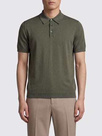 Roberto Collina Polo Homme couleur Vert