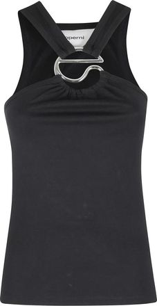 Coperni Femme, Tops, Noir, Taille: 38 FR Hauts sans manches