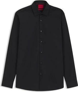 HUGO BOSS Valerio Chemise, Black, 42 Men