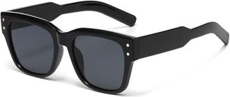 Generic Lunettes De Soleil Polaris&eacute;es Carr&eacute;es &Agrave; Monture Large For Hommes Et Femmes, Id&eacute;ales For Les D&eacute;placements Quotidiens(Black)