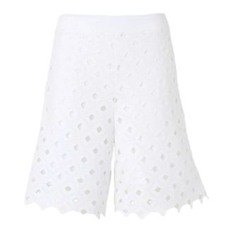 Max Mara Bchuguale Hose - - Shorts - Damen - Wei&szlig; - S