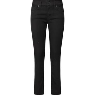 Pepe Jeans London Jeans Slim LW pour Femme, Noir (Denim - Xm7), 30W / 32L