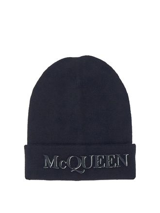 Alexander McQueen Chapeau - Noir
