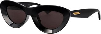 Bottega Veneta Femme, Accessoires, Noir, Taille: ONE Size Cat Eye Lunettes de soleil