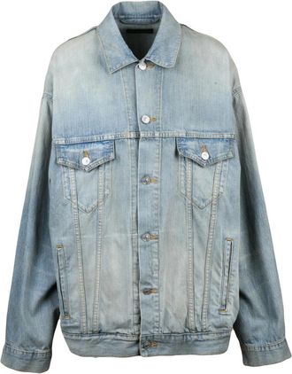 Balenciaga Damen, Jacken, Blau, XSGr&ouml;&szlig;e