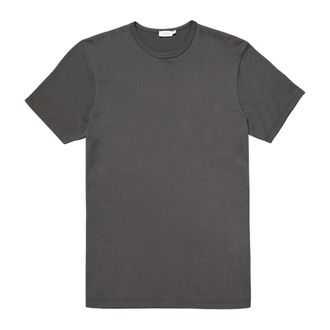 Sunspel T-Shirt Classique - Homme - Tops - Gris - Taille: 2XL
