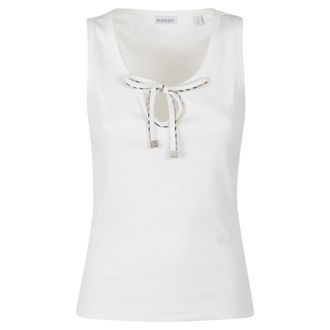 Burberry Tierra Tank Top - - Tops - Damen - Wei&szlig; - M