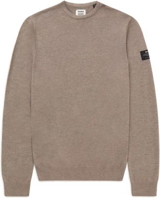 Ecoalf Bayona Rundhals-Strickware - - Knitwear - Herren - Beige - 2XL