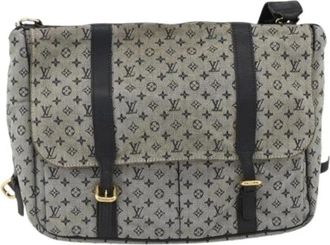 Louis Vuitton unisex, Pre-owned, Bleu, Taille: ONE Size Pre-owned Sac Maman Handbag
