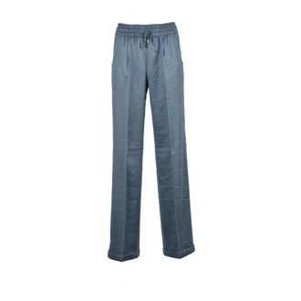 Kiton Gerade Hosen - - Trousers - Damen - Gr&uuml;n - XS
