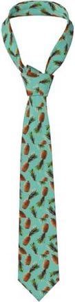 Generic Cravate DAffaires Style Tropical Hipster Ananas &Eacute;t&eacute; R&eacute;tro Classique Necktie &Eacute;l&eacute;gant Cravate Pour F&ecirc;te &Eacute;v&eacute;nements C&eacute;l&eacute;brations