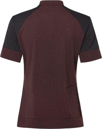 Vaude T-Shirt Womens Altissimo Q-Zip Shirt (1-tlg) atmungsaktives und schnelltrocknendes Radshirt