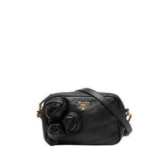 Prada Pre-owned Sac bandouli&egrave;re vintage - Femme - Pre-owned - Noir - Taille: ONE Size