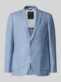s.Oliver Black Label Regular Fit Anzugsakko aus Leinen-Mix