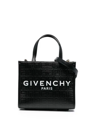 Givenchy Shopper mit Logo-Print - Schwarz