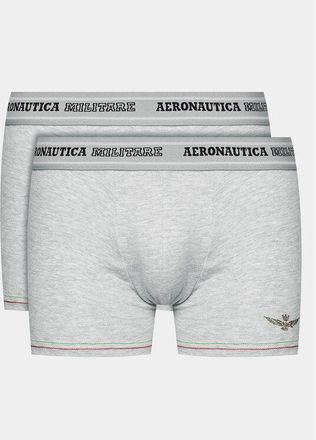 Aeronautica Aeronautica Militare Boxershorts-Set AM1UBX003 Grau