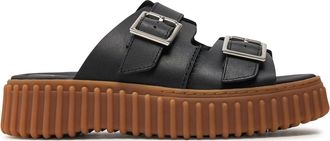 Clarks Pantoletten Clarks Torhill Slide 26176428 Schwarz
