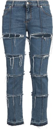 Alexander McQueen HOSEN & R&Ouml;CKE - Jeanshosen auf YOOX.COM