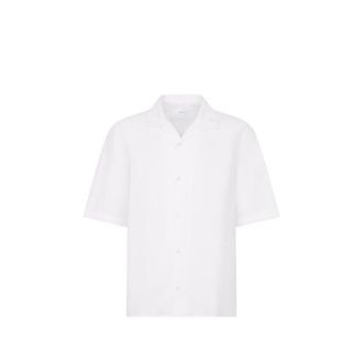 Seidensticker Chemise droite manches courtes en coton