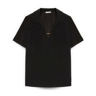 Fiorella Rubino Damen, Blusen & Hemden, Schwarzk, XLGr&ouml;&szlig;e