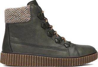 Rieker Schn&uuml;rschuhe Rieker CEO-Y4300-52 Dunkelgr&uuml;n