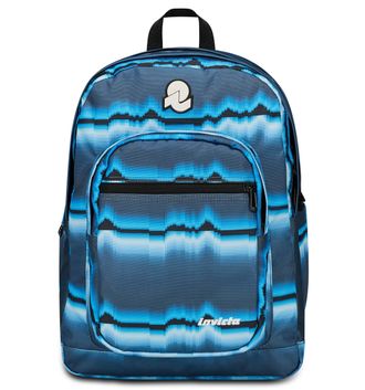 Invicta Jelek Schulranzen, Daypack, Tagesrucksack, Rucksack mit Trinkflaschenfach, Laptopfach, Extra Platz - 38 LT - Unisex, für Schule, Sport und Freizeit, U