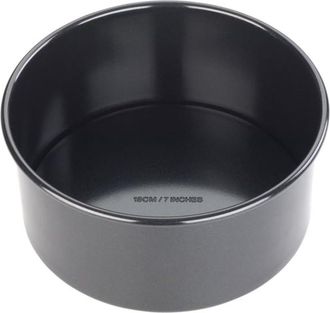 Tala Runder Tiefer Backform Performance, Herausnehmbarer Boden, Hochwertiger Karbonstahl mit Eclipse Antihaftbeschichtung, 18 cm; Ideal für Festliche Kuche