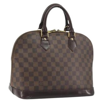 Louis Vuitton Pre-owned Damier Ebene Hand Bag - - Pre-owned - Damen - Braun - ONE SIZE