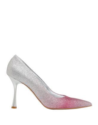 8 by YOOX GLITTER POINTY PUMPS