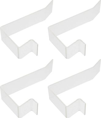 BESPORTBLE 4 St&uuml;ck Acryl Schuh Display St&auml;nder Transparent Robuster Sneaker Stand Schuhhalter f&uuml;r Laden und Einzelhandel Flexible Anordnung Hochwertige Pr&auml;sentat