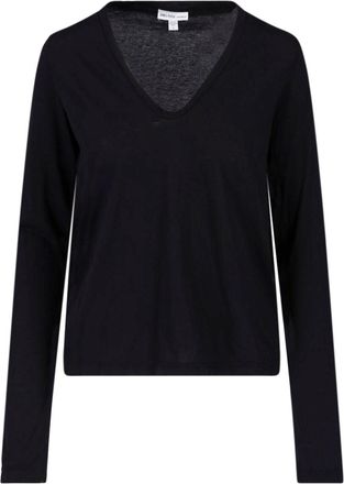 James Perse T-Shirt Mit V-Ausschnitt