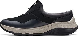 Clarks Femme Jaunt Way Basket, Noir, 41.5 EU