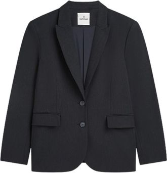 Summum Blazer Pinstripe klein - - Jackets - Damen - Blau - M