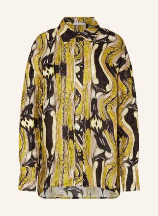 Mrs & Hugs Mrs & Hugs Oversized-Hemdbluse gelb