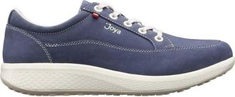 Joya Lucy Blue, Sneaker f&uuml;r Damen aus Nubukleder und atmungsaktivem Netzfutter, blau, 40 1/3